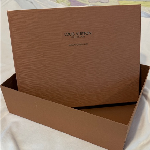 Louis Vuitton | Other | Louis Vuitton Classic Brown Storage Box | Poshmark